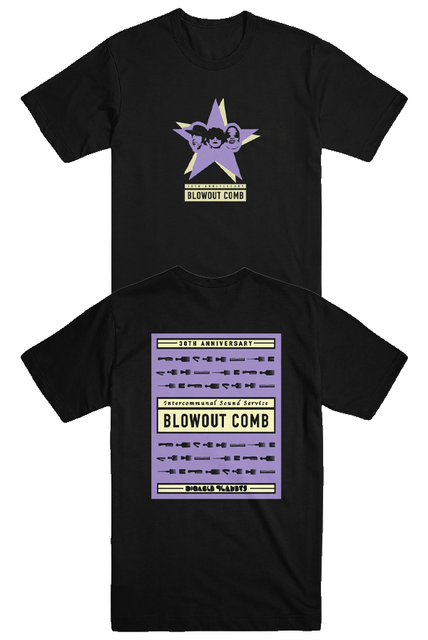 Blowout Comb Tee (Black) – Digable Planets